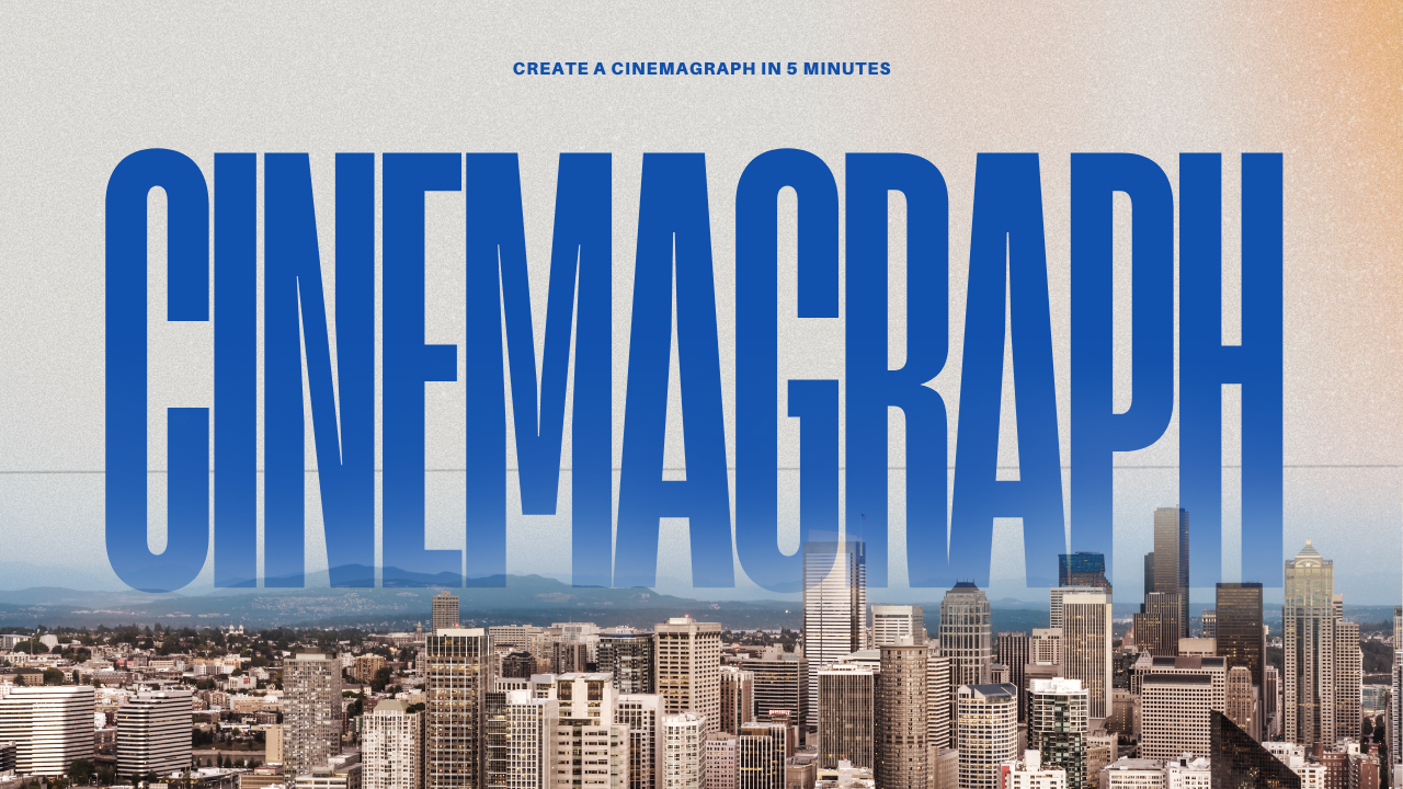 Easily Create a Cinemagraph for Your Next Email Campaign - Email Love