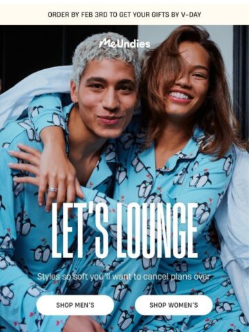 Email Inspiration from MeUndies - Email Love