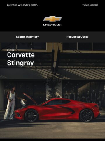 Email Inspiration from Chevrolet - Email Love