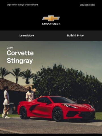 Email Inspiration from Chevrolet - Email Love
