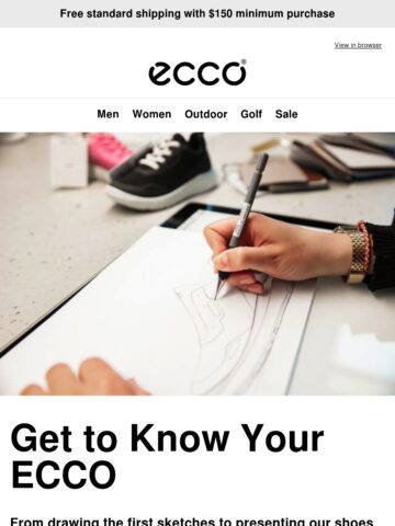 Email Inspiration from ECCO - Email Love