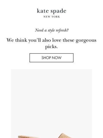 Email Inspiration from kate spade - Email Love