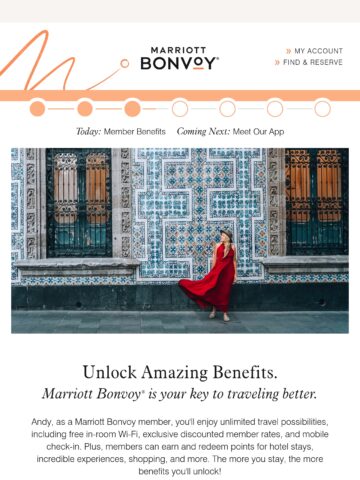 Email Inspiration from Marriott Bonvoy - Email Love