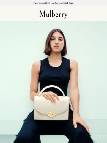 Email Inspiration from Mulberry - Email Love
