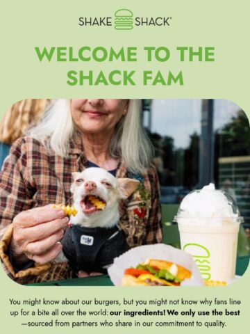 Email Inspiration from Shake Shack - Email Love