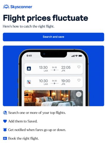 Skyscanner Emails and Newsletters