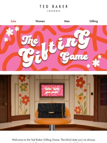 Email Inspiration from Ted Baker - Email Love