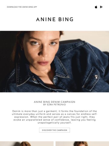 Email Inspiration from ANINE BING - Email Love