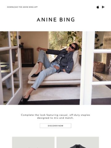 Email Inspiration from ANINE BING - Email Love
