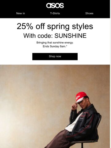 Email Inspiration from ASOS - Email Love