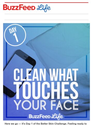 Email Inspiration from BuzzFeed Life - Email Love