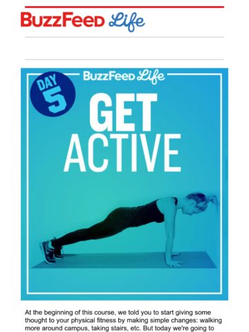 Email Inspiration from BuzzFeed Life - Email Love