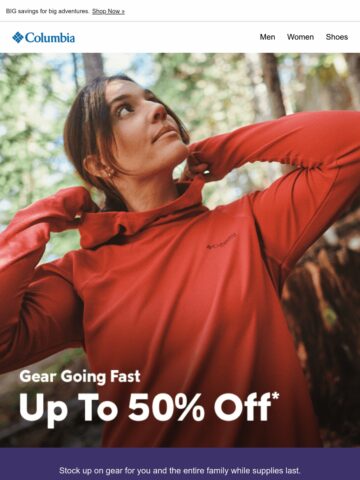 Email Inspiration from Columbia - Email Love