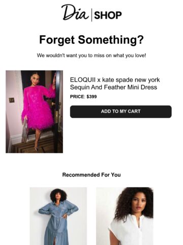 Email Inspiration from Dia Shop - Email Love