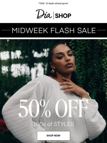 Email Inspiration from Dia Shop - Email Love