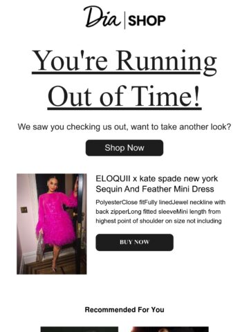 Email Inspiration from Dia Shop - Email Love