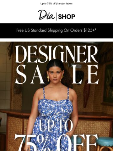 Email Inspiration from Dia Shop - Email Love