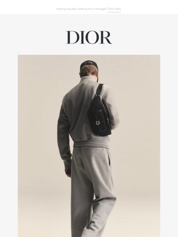 Email Inspiration from DIOR - Email Love