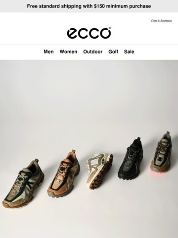 Email Inspiration from ECCO - Email Love