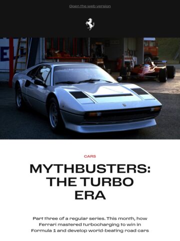 Email Inspiration from Ferrari.com - Email Love
