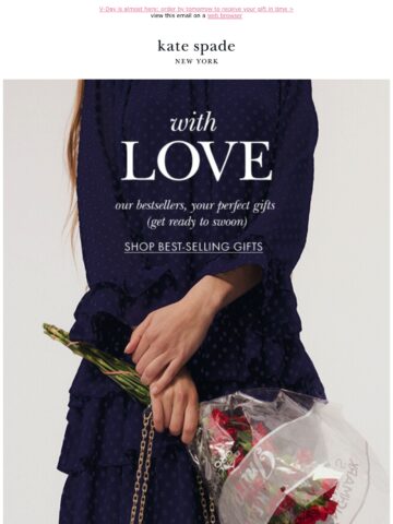 Email Inspiration from kate spade - Email Love
