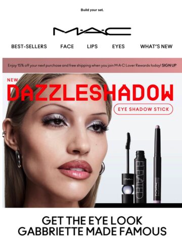 Email Inspiration from MAC Cosmetics - Email Love