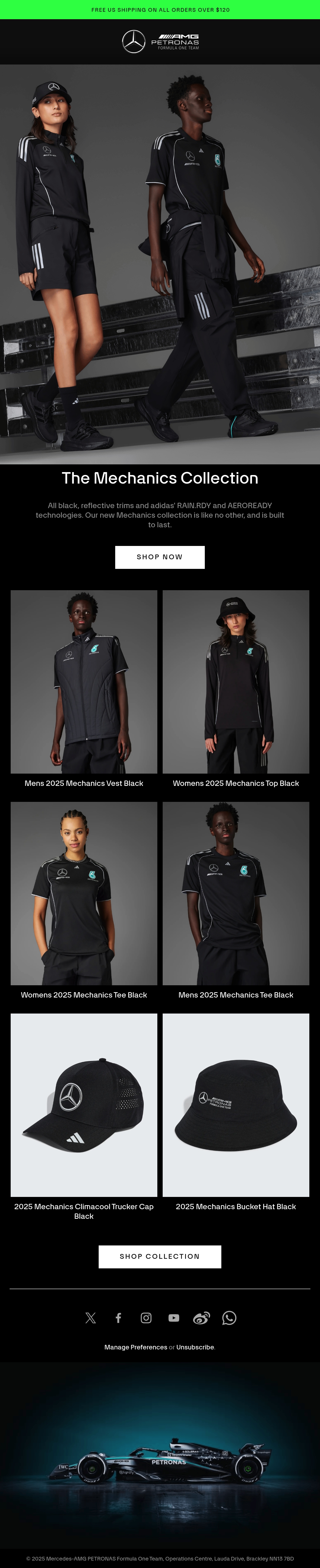 Email Inspiration from Mercedes-AMG PETRONAS F1 Team - Email Love