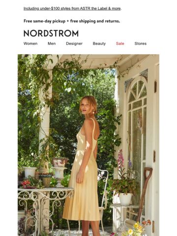 Email Inspiration from NORDSTROM - Email Love
