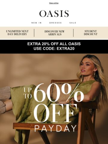 Email Inspiration from Oasis Fashions - Email Love