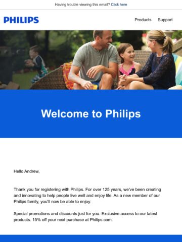 Email Inspiration from Philips - Email Love