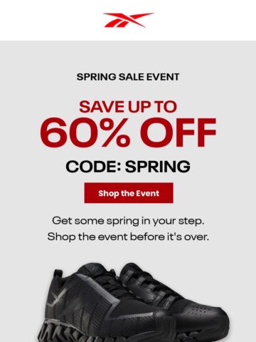 Email Inspiration from Reebok - Email Love