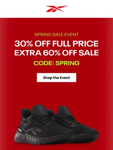 Email Inspiration from Reebok - Email Love