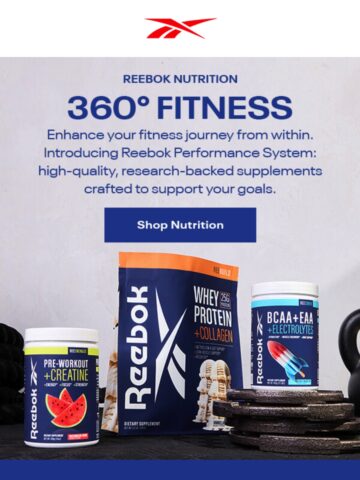 Email Inspiration from Reebok - Email Love