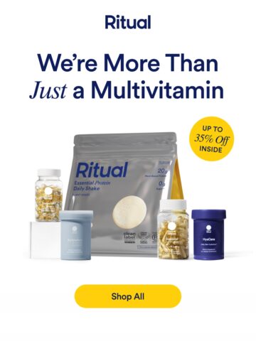 Email Inspiration from Ritual - Email Love