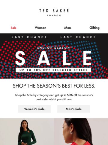 Email Inspiration from Ted Baker - Email Love