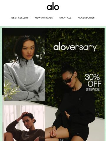 Email Inspiration from Alo Yoga - Email Love