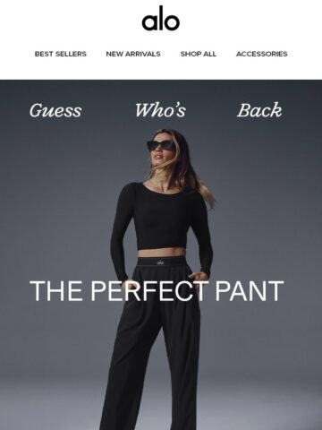 Email Inspiration from Alo Yoga - Email Love