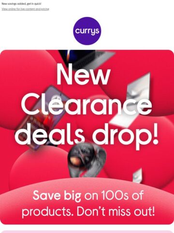 Email Inspiration from Currys - Email Love