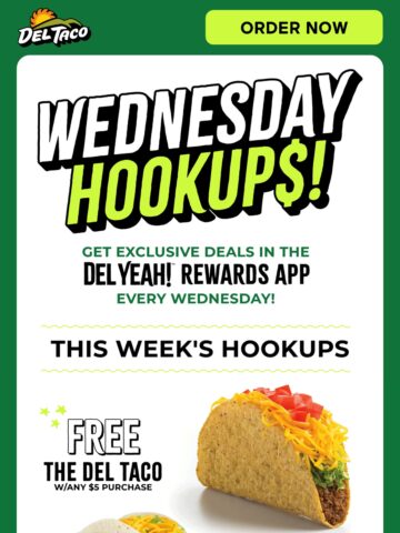 Email Inspiration from Del Taco - Email Love