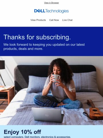 Dell Technologies Emails and Newsletters