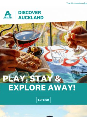 Email Inspiration from Discover Auckland - Email Love