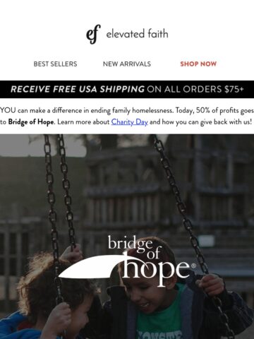 Email Inspiration from EF Charity Day - Email Love