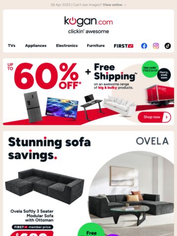 Email Inspiration from Kogan.com - Email Love