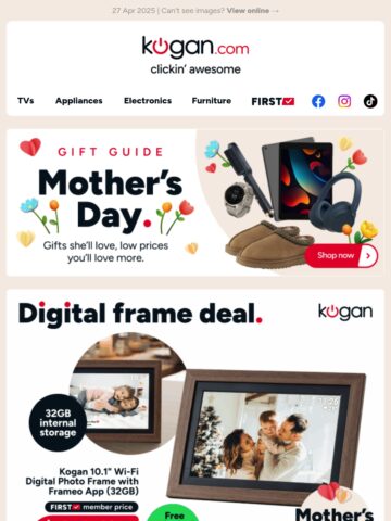Email Inspiration from Kogan.com - Email Love
