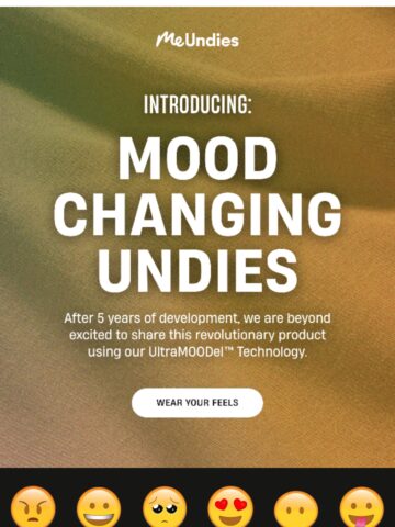 Email Inspiration from MeUndies - Email Love