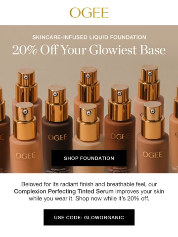 Email Inspiration from Ogee - Email Love