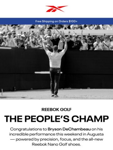 Email Inspiration from Reebok - Email Love