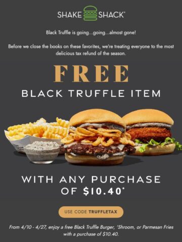 Email Inspiration from Shake Shack - Email Love