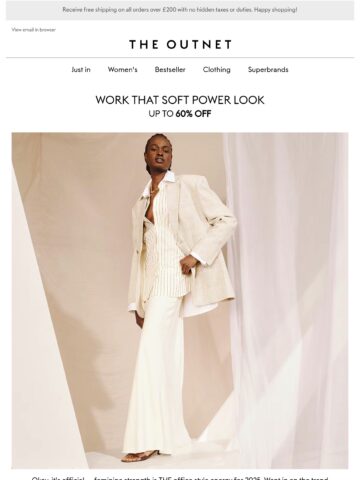 Email Inspiration from THE OUTNET - Email Love