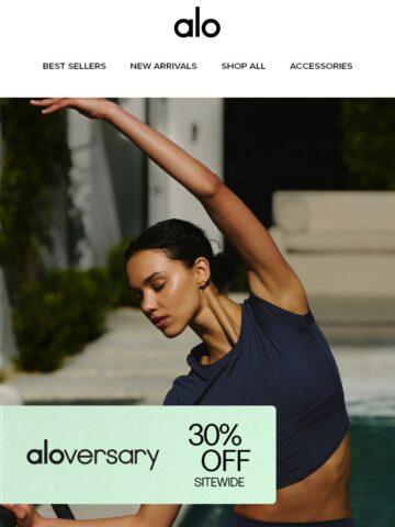 Email Inspiration from Alo Yoga - Email Love